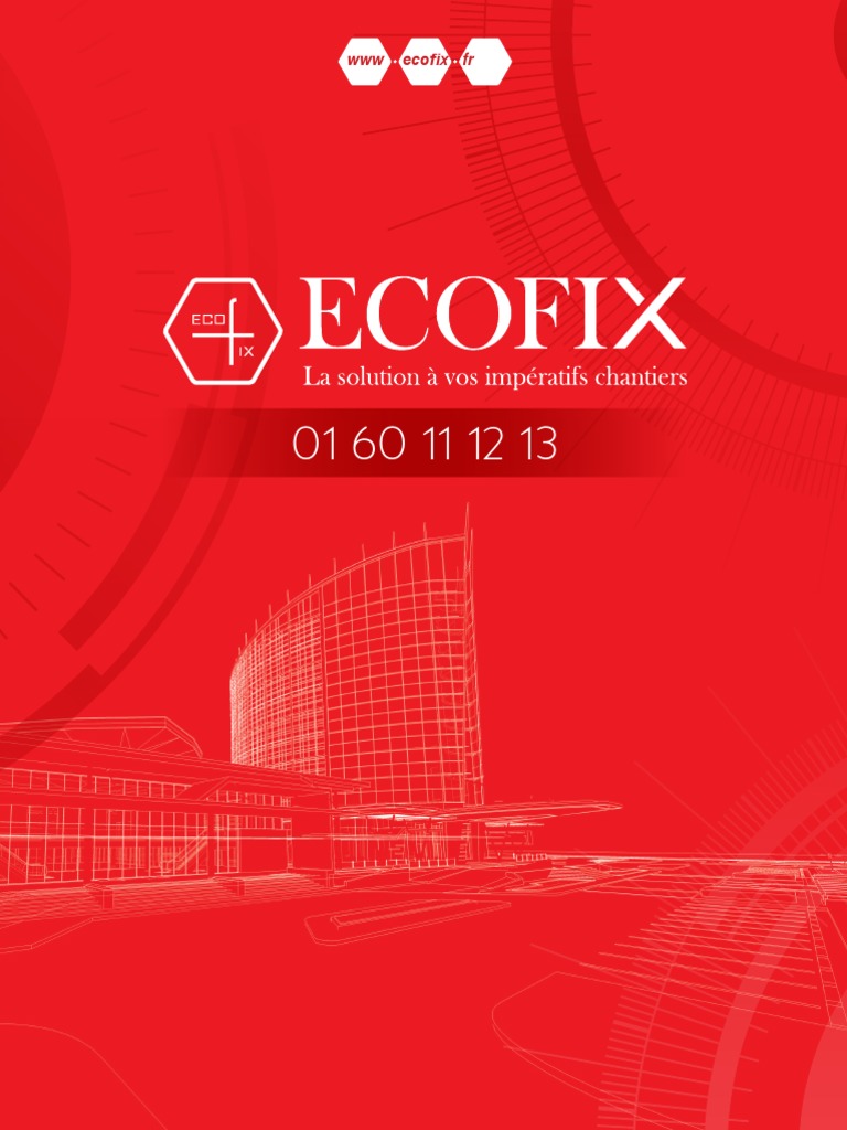 Catalogue ECOFIX 2016: Solutions Chantiers | PDF | Matériaux de ...