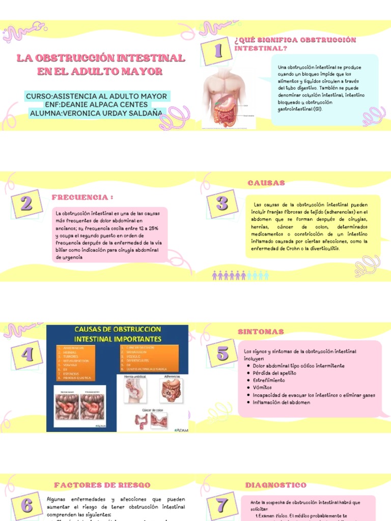 Obstrucción Intestinal en Adultos Mayores | PDF | Enfermedad de Crohn ...