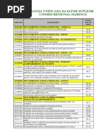 Tabela TUSS ANS - pdf1 16 | PDF | Unidade de Tratamento Intensivo (UTI ...