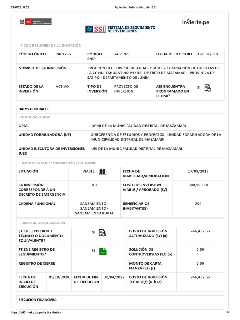 Ficha Tecnica Simplificada | PDF | Economias | Ingeniería Ambiental
