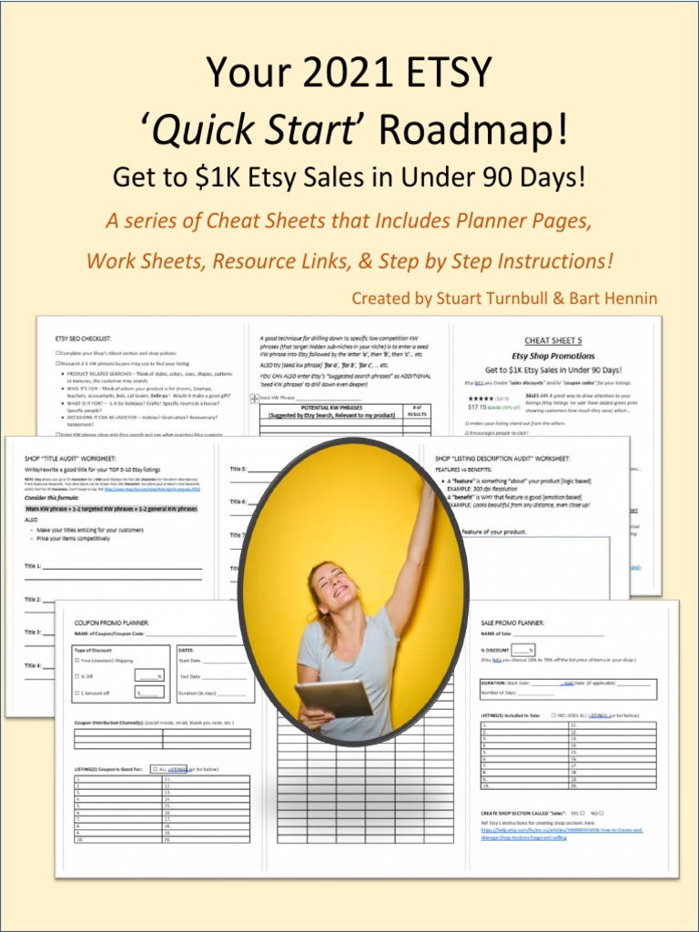 Your 2021 ETSY Quick Start Roadmap | PDF | Etsy | Search Engine Optimization