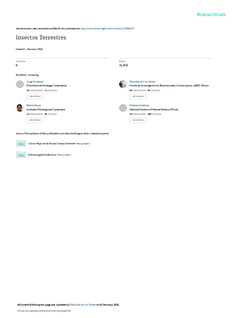 Insect Oster Rest Res | PDF | Insectos | Aluminio