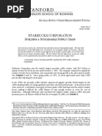 Starbucks Value Chain Analysis 2025 | PDF | Starbucks | Value Chain