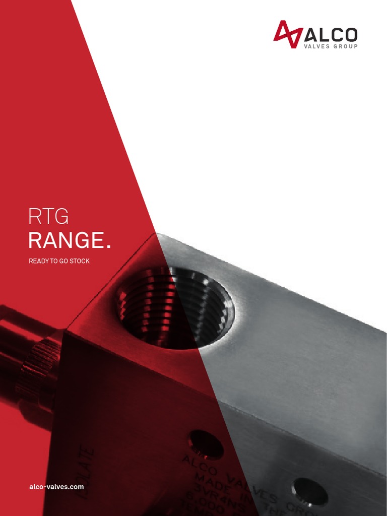 RTG Range.: Ready To Go Stock | PDF | Valve | Piston