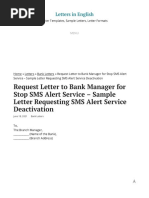 Request Letter For Stamp Paper | PDF