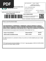 Receta IMSS 2022 EDITABLE | PDF | Farmacología | Drogas