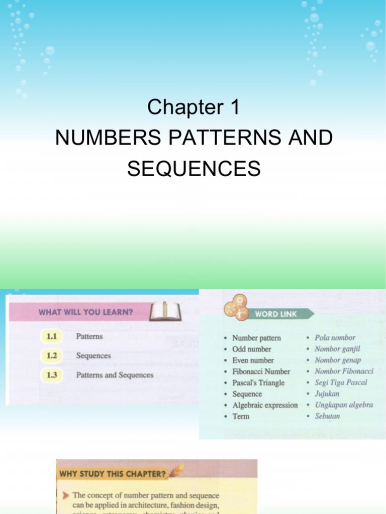 Number Patterns and Sequences Explained | PDF | Numbers | Prime Number
