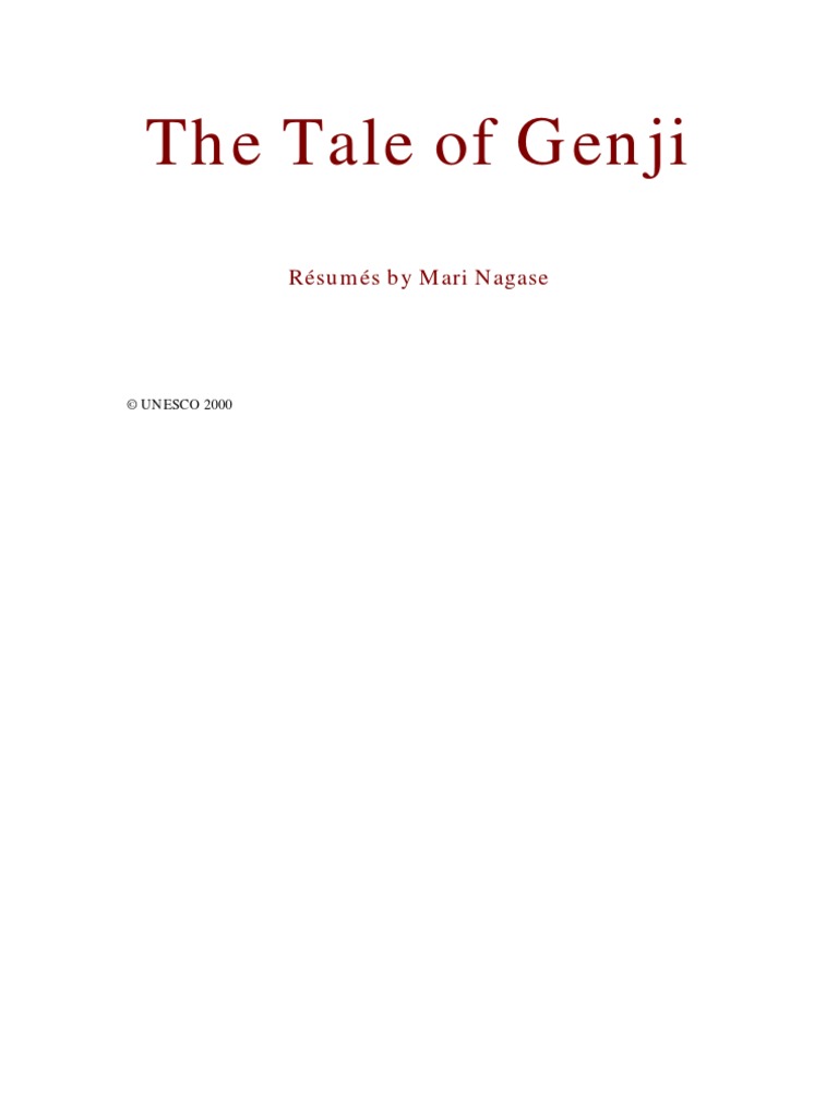 The Tale of Genji | PDF