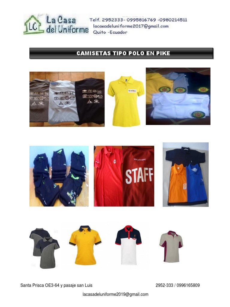 Catalogo ROPA - VESTIMENTA 2021 | PDF | Ropa | Moda