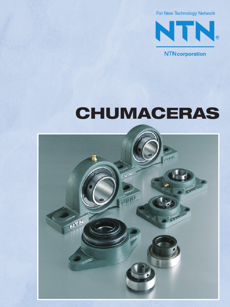CATALOGO DE CHUMACERAS NTN ESPAÑOL