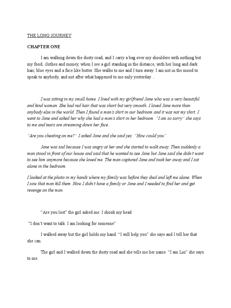 The Long Journey | PDF | Mystery, Thriller & Crime Fiction