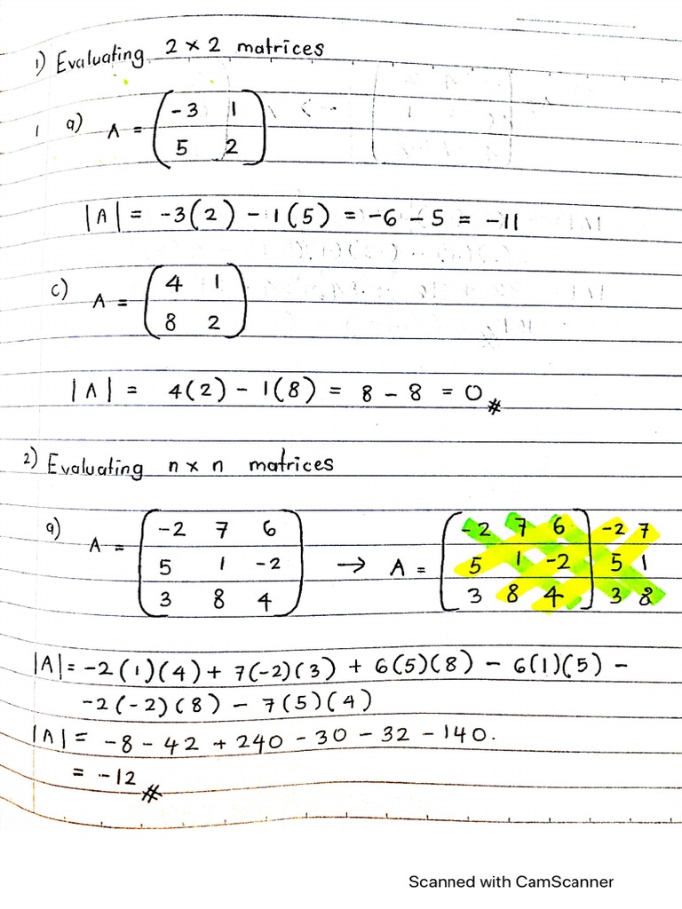 Mat423 Tutorial | PDF