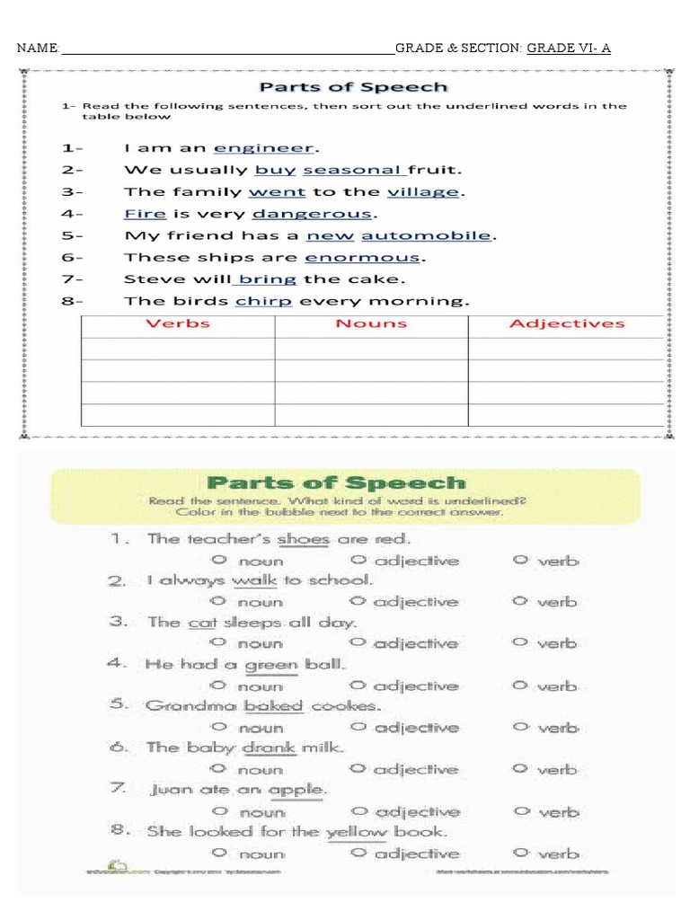 g6 Activity Sheet | PDF