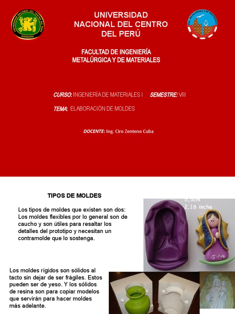 05 Moldeo Por Colada - Práctica | PDF | Yeso | Química