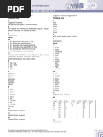 A2 Workbook Answer Key PDF | PDF | Language Arts & Discipline