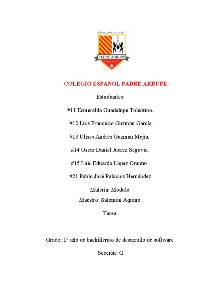 Informe | PDF | Bases de datos | SQL