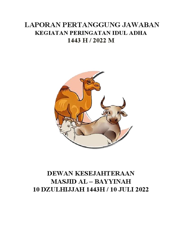 LPJ Qurban 1443 H | PDF