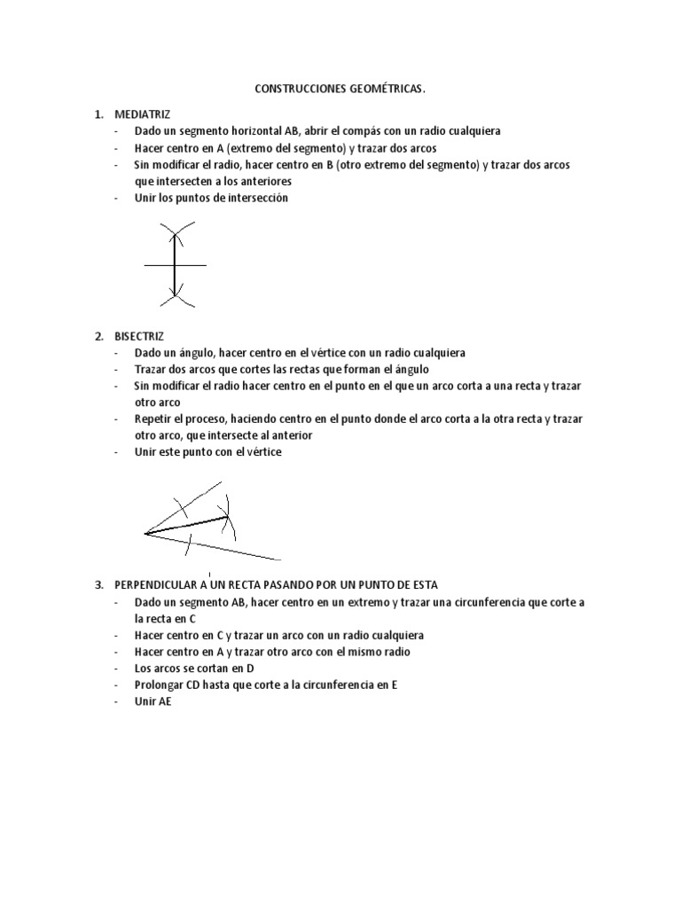 Construcciones Geometricas | PDF | Elipse | Curva