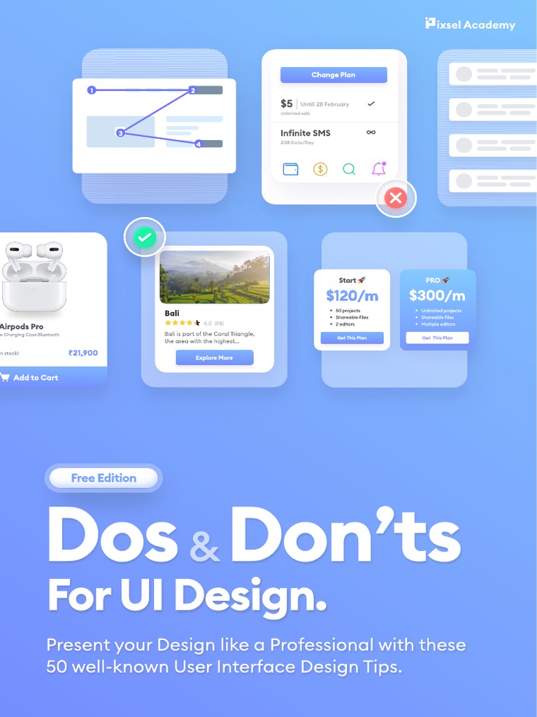50 Essential User Interface Design Tips for Beginners | PDF | Login ...