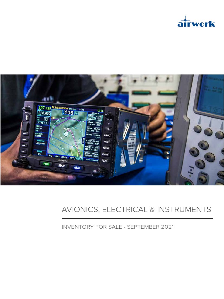 Avionics, Electrical, Instruments Parts For Sale Sept 2021 For Website ...