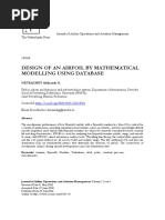 JAVAFOIL Airfoil Analysis Guide | PDF | Airfoil | Lift (Force)