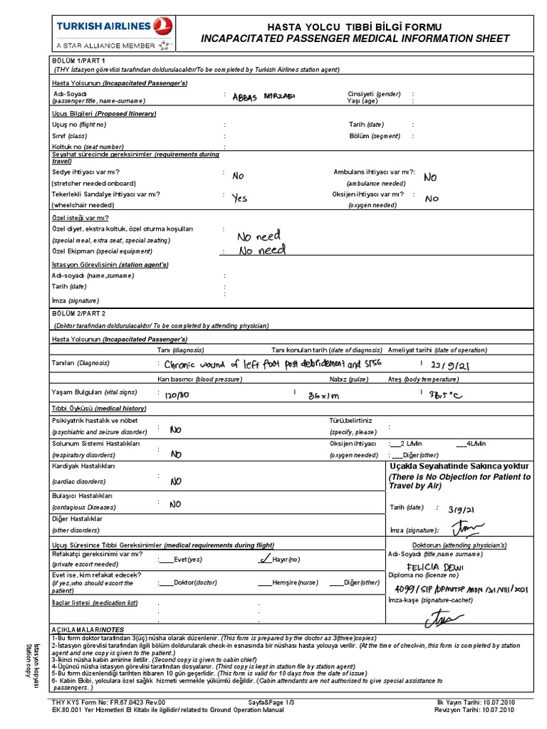 MEDIF Turkish Airlines | PDF