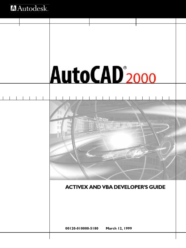Autocad 2000 Activex And Vba Developers Guide Pdf Autodesk Computing