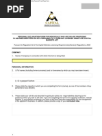 Irdai Form 20 Af (Fit and Proper Criteria) (See Regulation 3, 4 & 6 ...