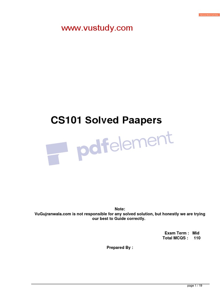 cs101 Lecturewise Midterm Solved Mcqs | Download Free PDF | World Wide ... cs101 Lecturewise Midterm Solved Mcqs | Download Free PDF | World Wide ...