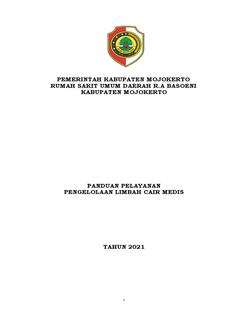 2021 - Panduan Pengelolaan Limbah Cair Medis | PDF | Sains & Matematika | Teknologi & Rekayasa