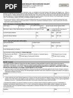 Application Information CSD-ODI FORM 1 (Revised 2019) | PDF | Privacy | National Security