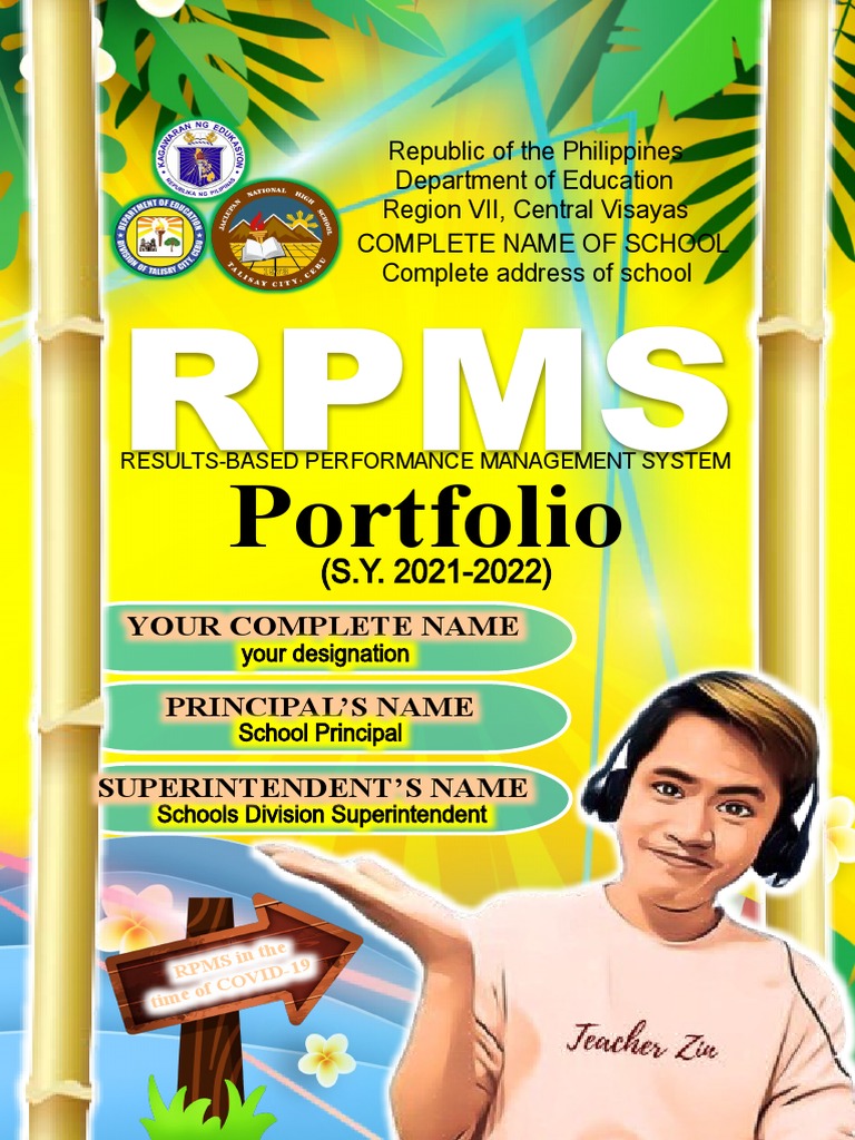Complete Rpms Portfolio For Teacher I III Proficient Teachers S.Y. 2021 ...