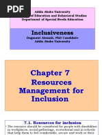 Inclusiveness Chapter One | PDF | Inclusion (Education) | Disability