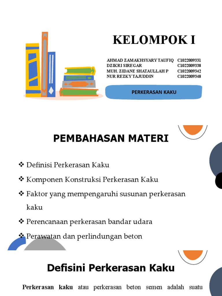 Kelompok 1 (Perkerasan Kaku) | PDF