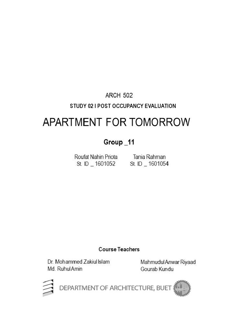 Post Occupancy Evaluation Insights | PDF | Evaluation | Building