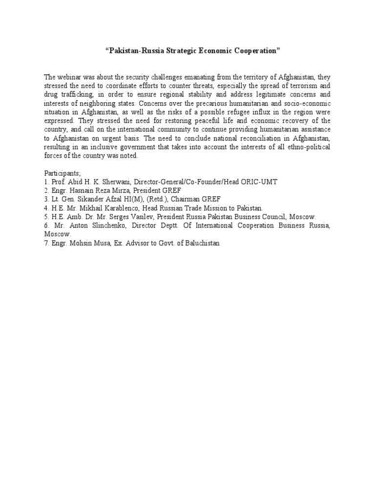 Webinar Write Up 29 September 2021 | PDF