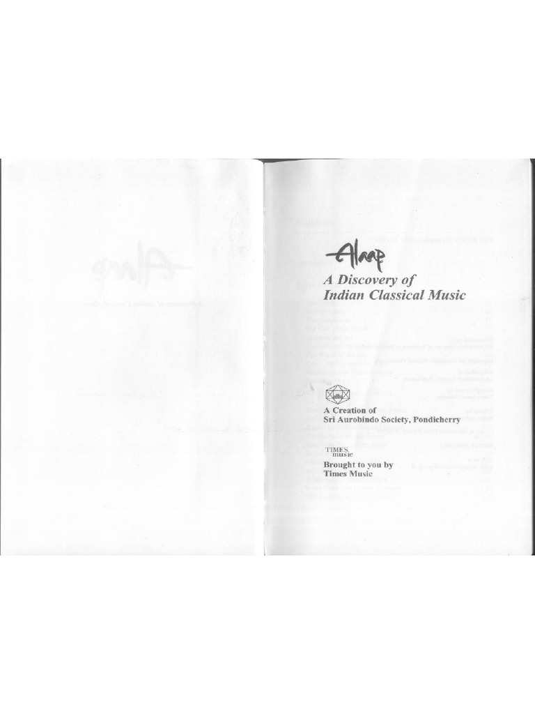 Alap: Indian Classical Music | PDF