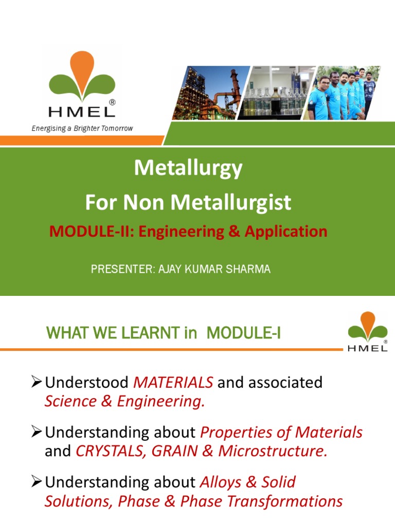Metallurgy Basics for Non-Metallurgists | PDF | Phase (Matter) | Iron