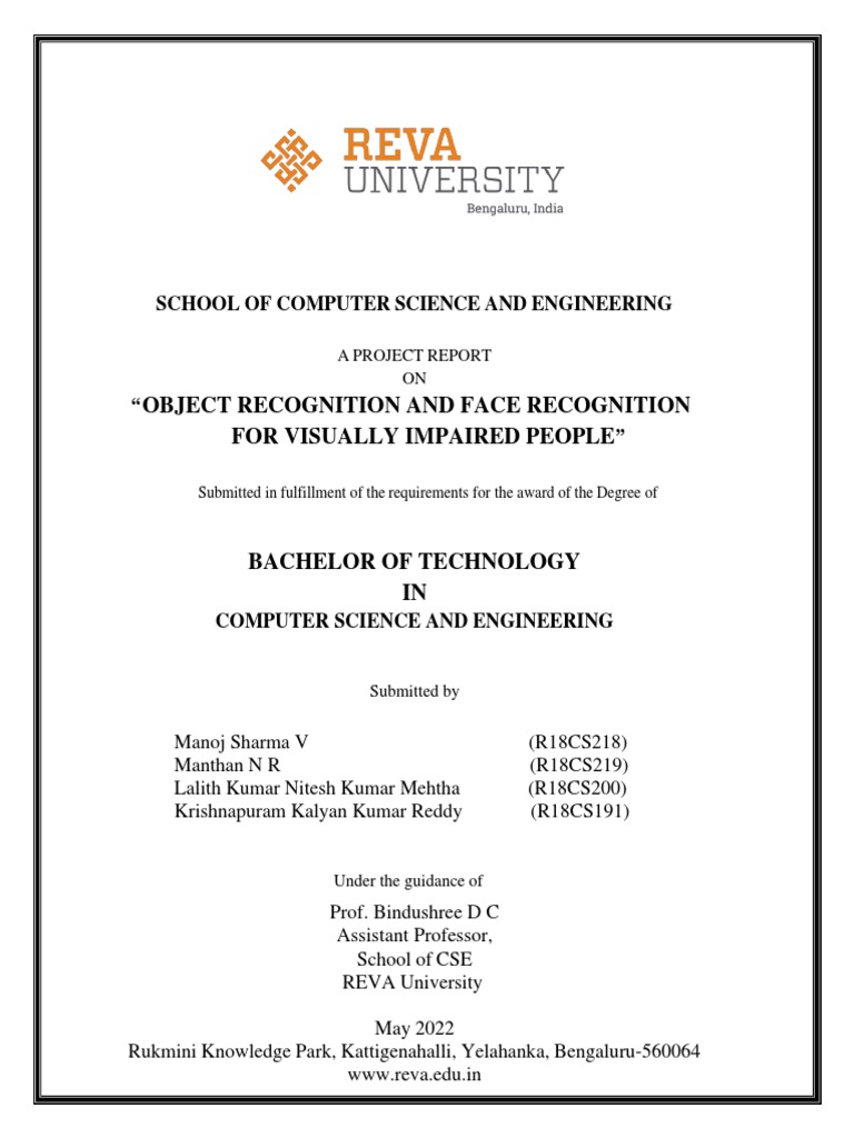 D8 - Major - Project Report Final | PDF | Optical Character Recognition ...