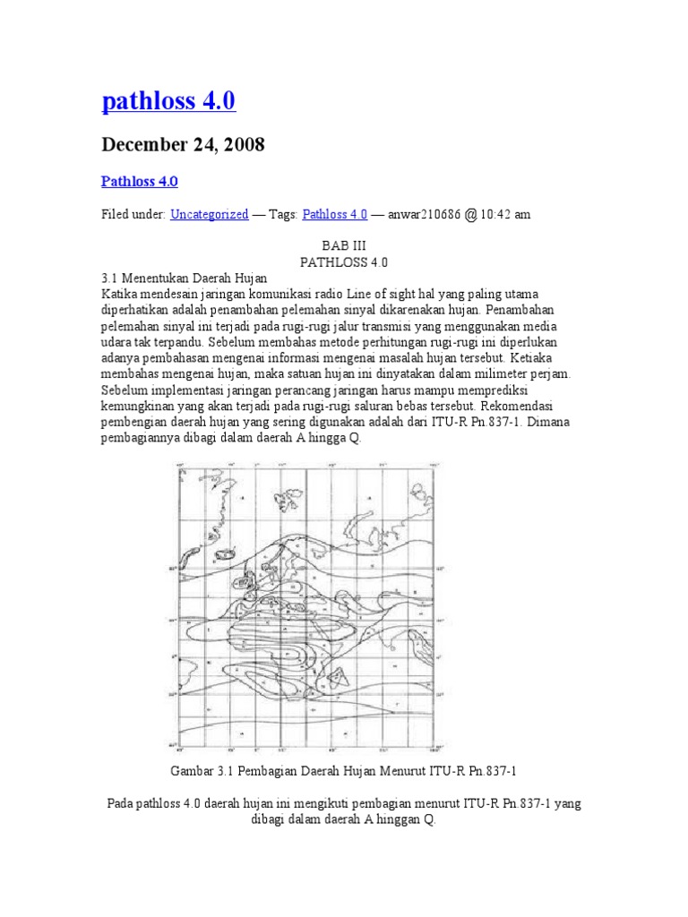 Panduan Pathloss 4 | PDF | Komputer