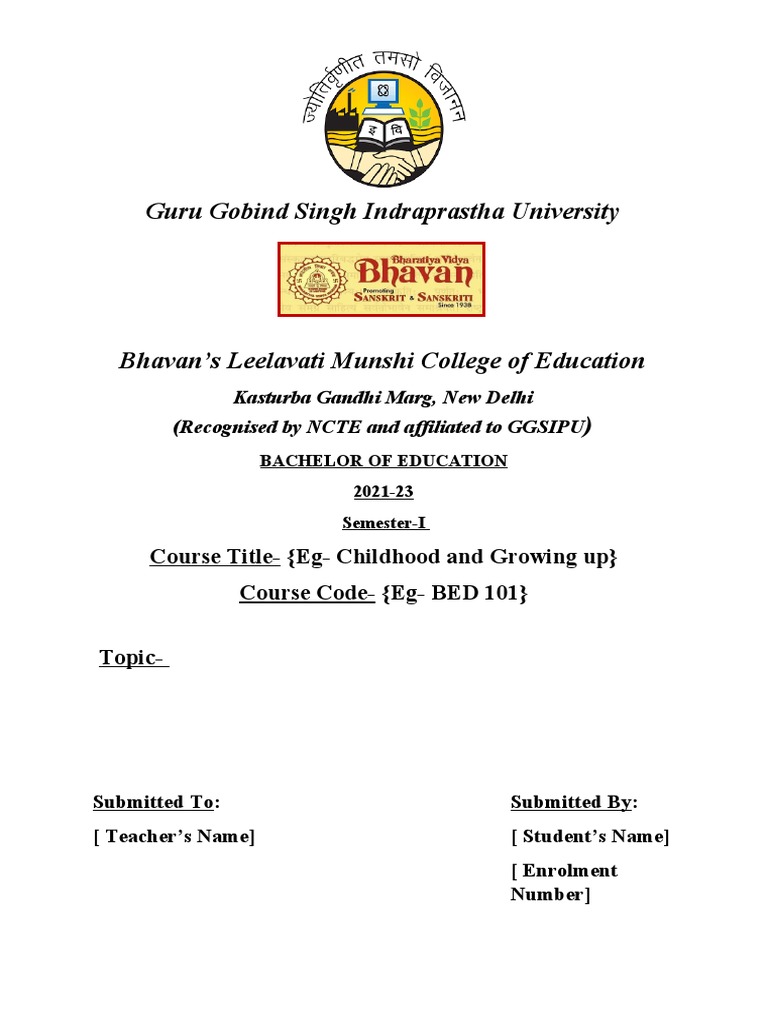 Front Page Format-New | PDF