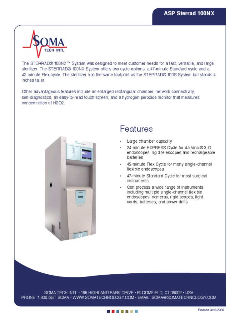 ASP STERRAD 100NX Sterilizer | PDF | Electrical Engineering | Electricity