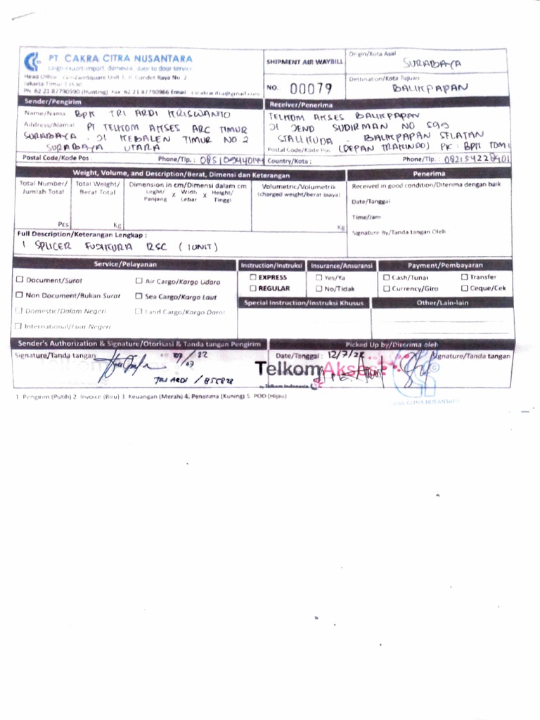 Bast Splicer Arc To BPN 12.7.2022 | PDF