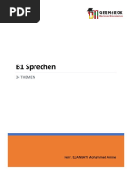 B1 Sprechen Themen | PDF