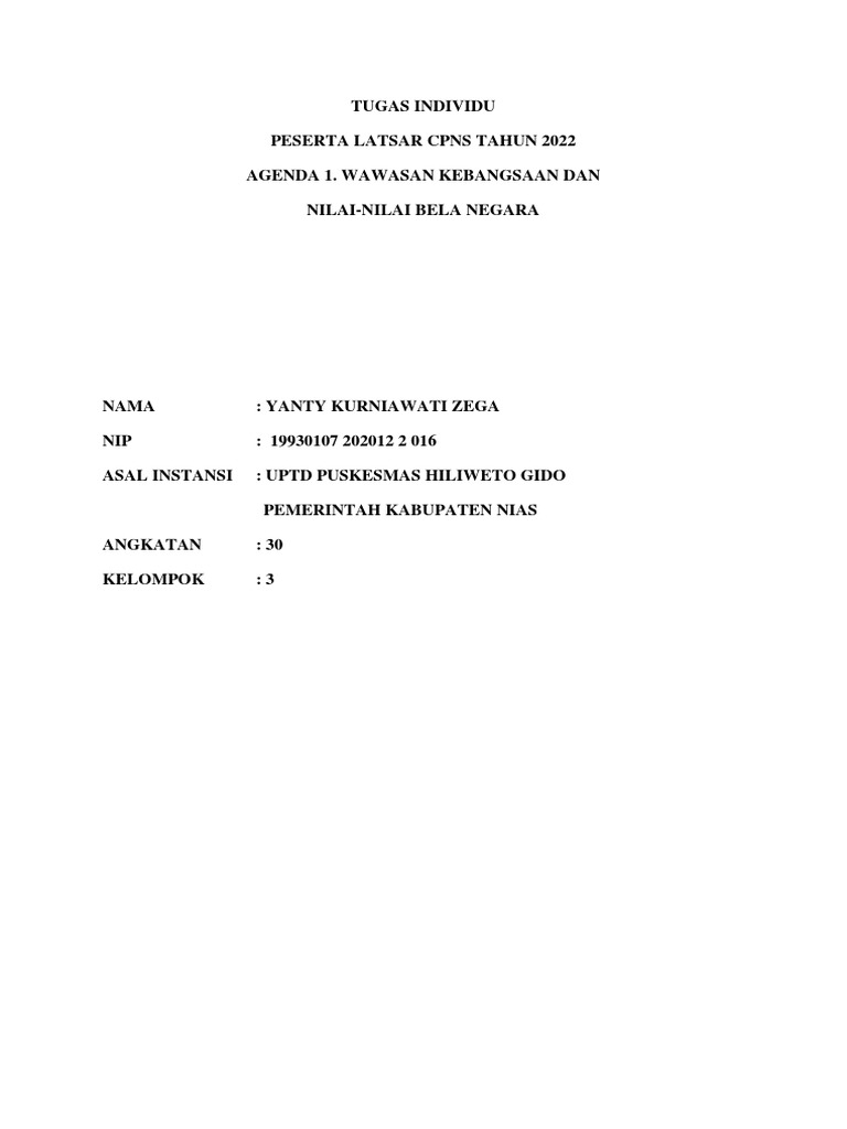 Ringkasan Modul Wawasan Kebangsaan | PDF