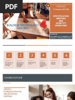 Csi Masterformat (1995 Ed.) 16 Divisions: Prof. Jose Danilo Silvestre ...