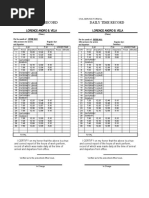 Dtr-Excel Template | PDF
