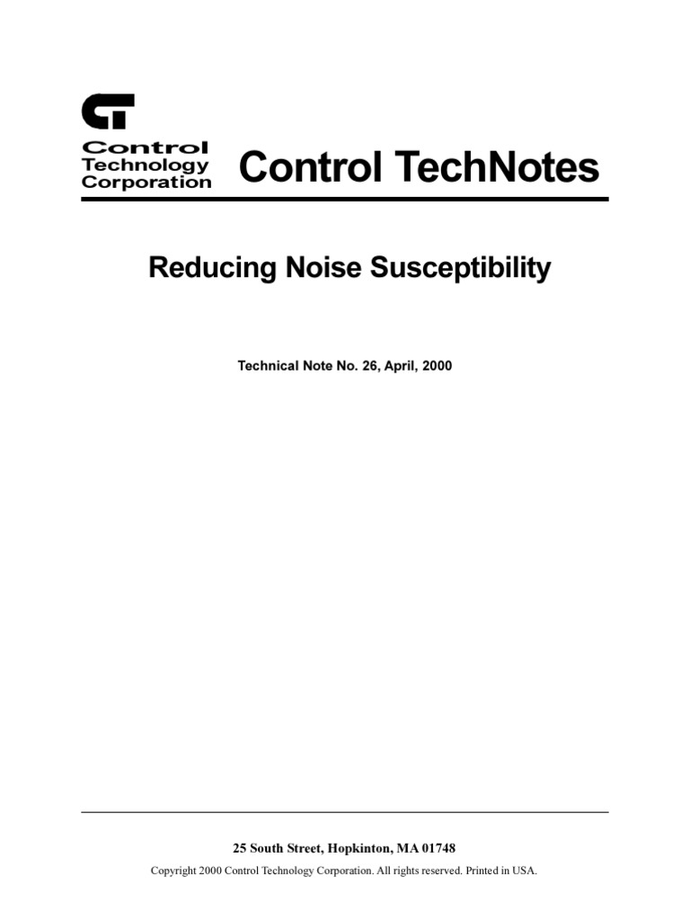 Tech Note 26 | PDF | Switch | Relay