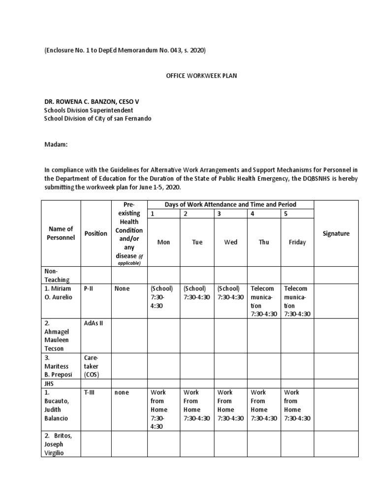 Dr. Rowena C. Banzon, Ceso V: (If Applicable) | PDF