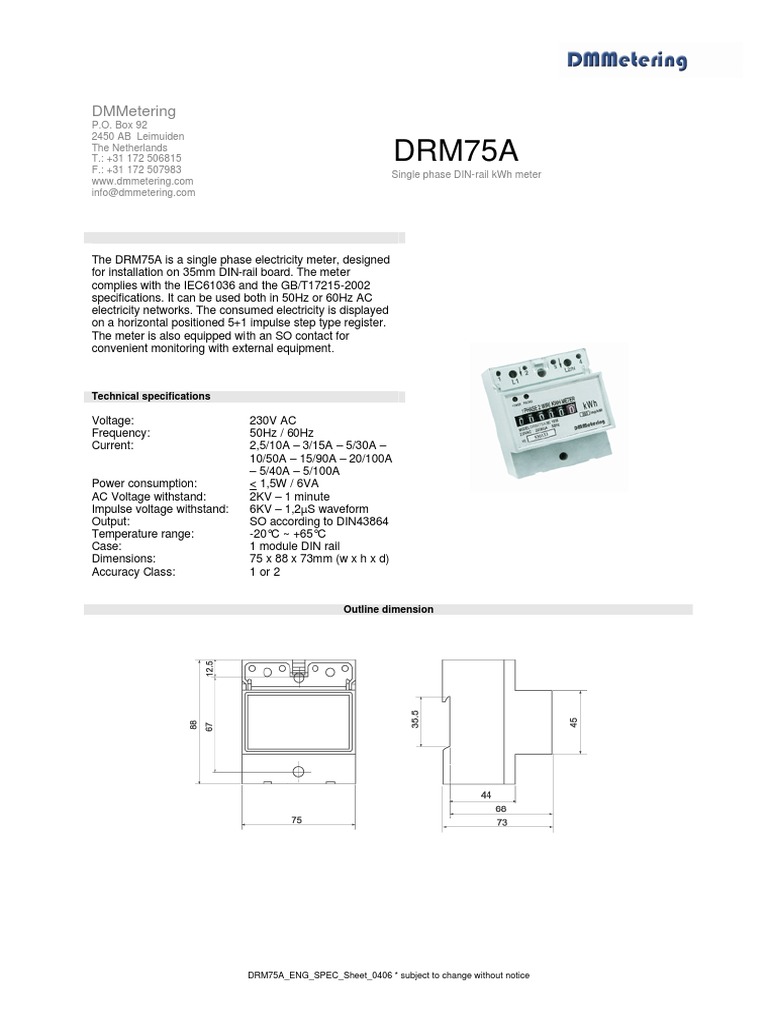 DRM 75 A | PDF | Technology & Engineering | Computers